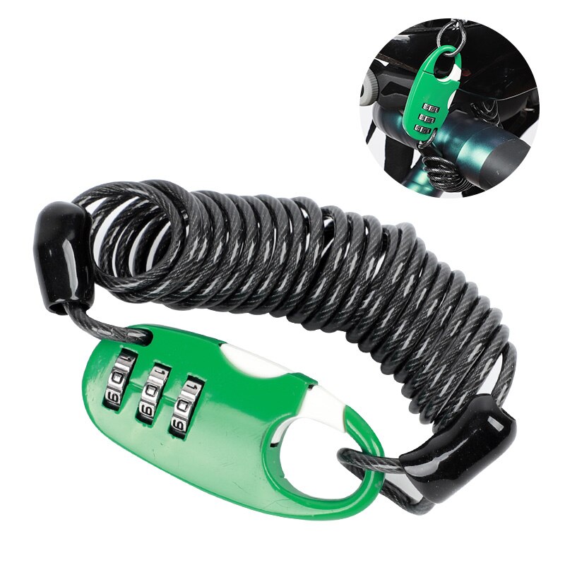 West Fietsen Fiets Lock Anti-Diefstal Mini Helm Sl... – Grandado