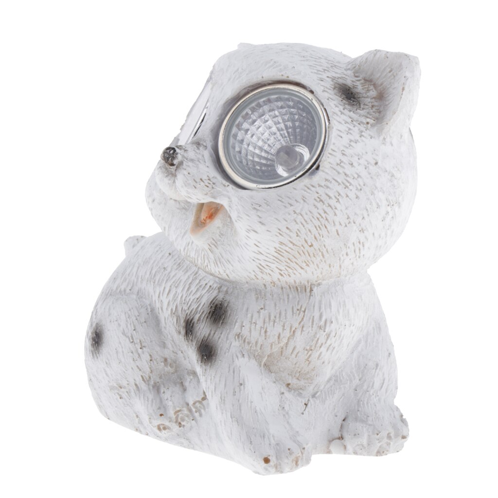 Solar Owl / Cat Lights, Solar Garden Statue Lights... – Vicedeal