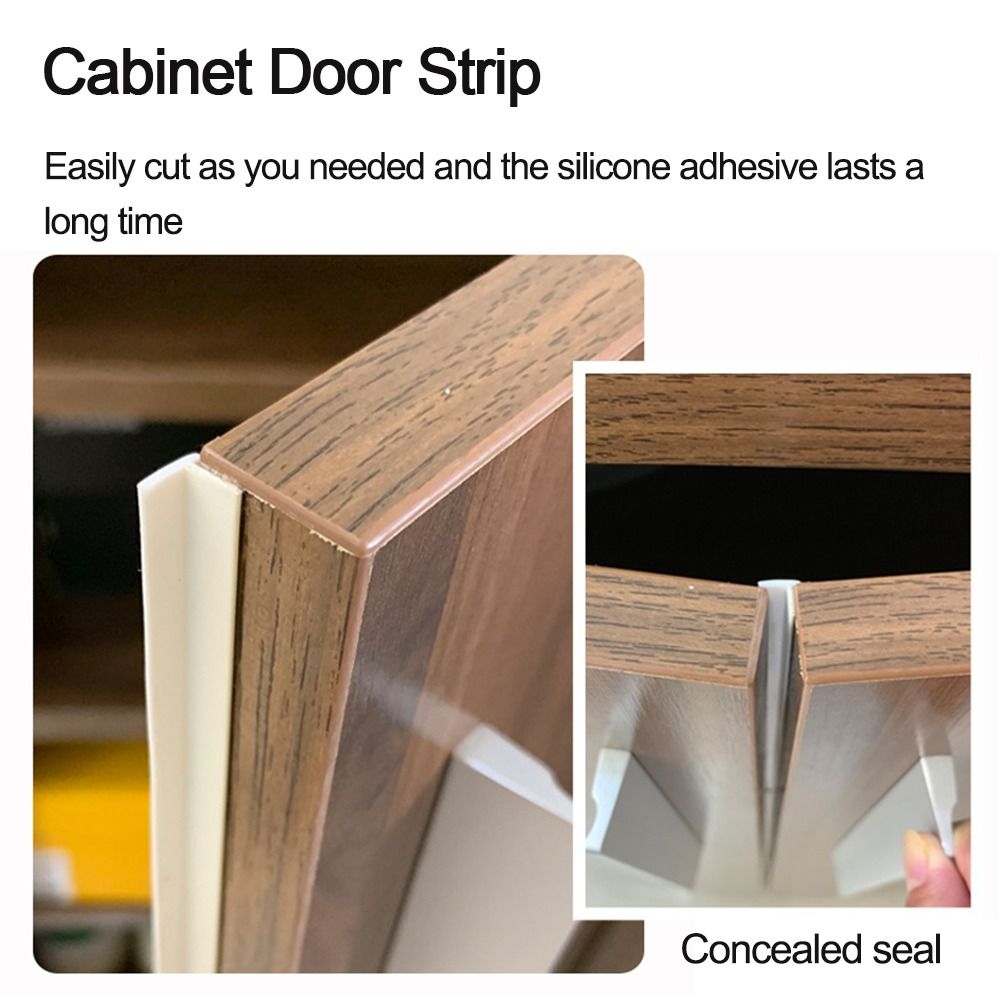 Zelfklevende Kast Deur Afdichting Strip Stofdicht ... – Vicedeal