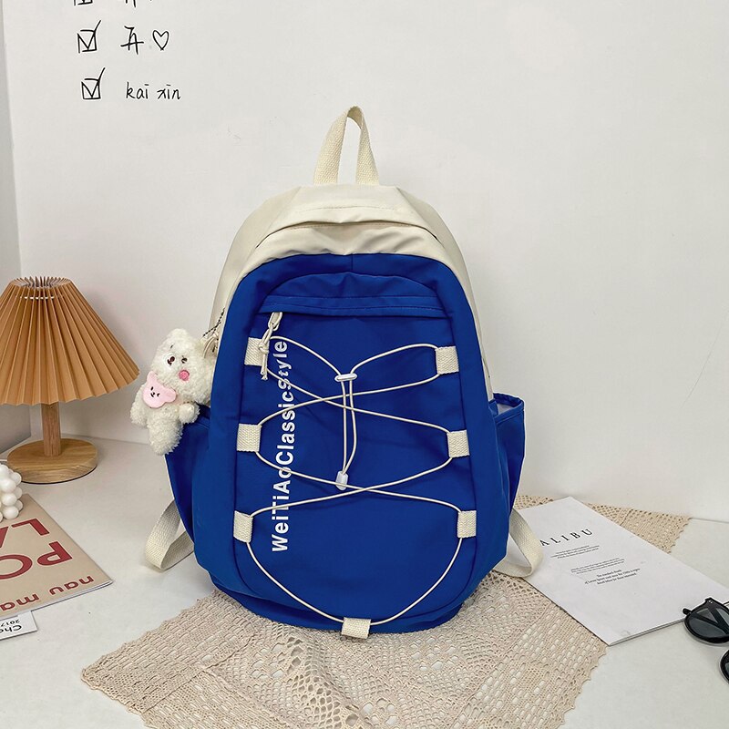 Large Capacity Candy Color Backpack Women Classic ... – Grandado