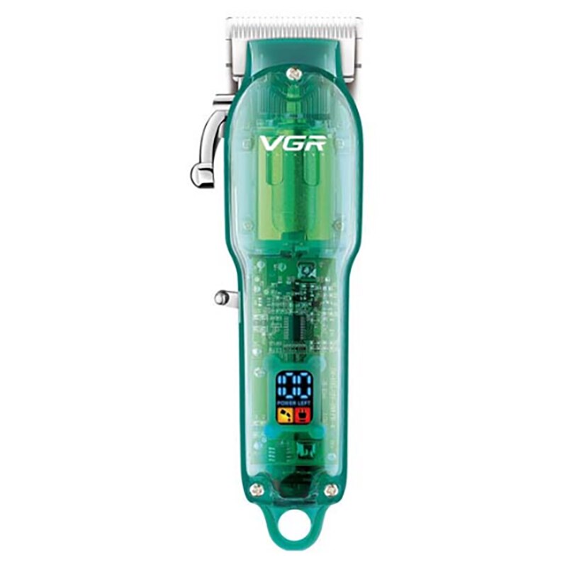 Electric Hair Clipper Transparent Hair Trimmer Rec... – Vicedeal