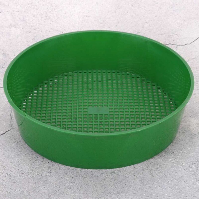 Green Plastic Garden Soil Sieve for Compost Soil S... – Grandado