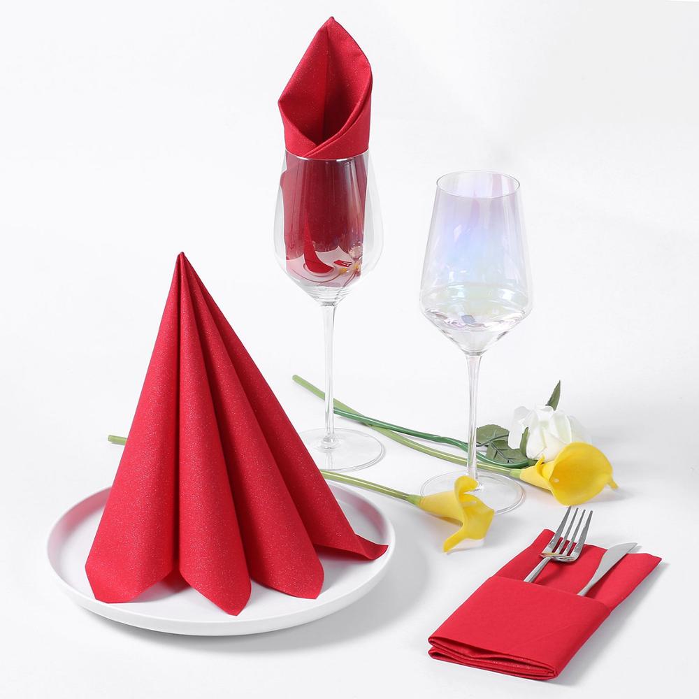 Morgiana Table Napkins Square Native Wood Pulp Nap... – Grandado