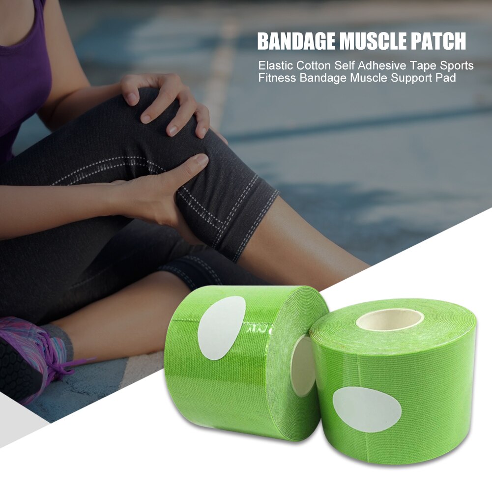 Elastic Cotton Sports Fitness Bandage Self Adhesiv... – Grandado