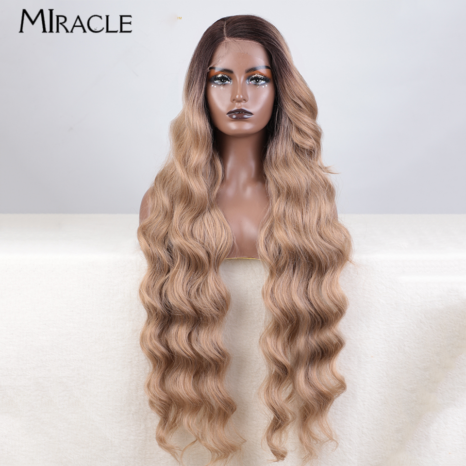 MIRACLE Deep Loose Wave Synthetic Wig for Women 36... – Grandado