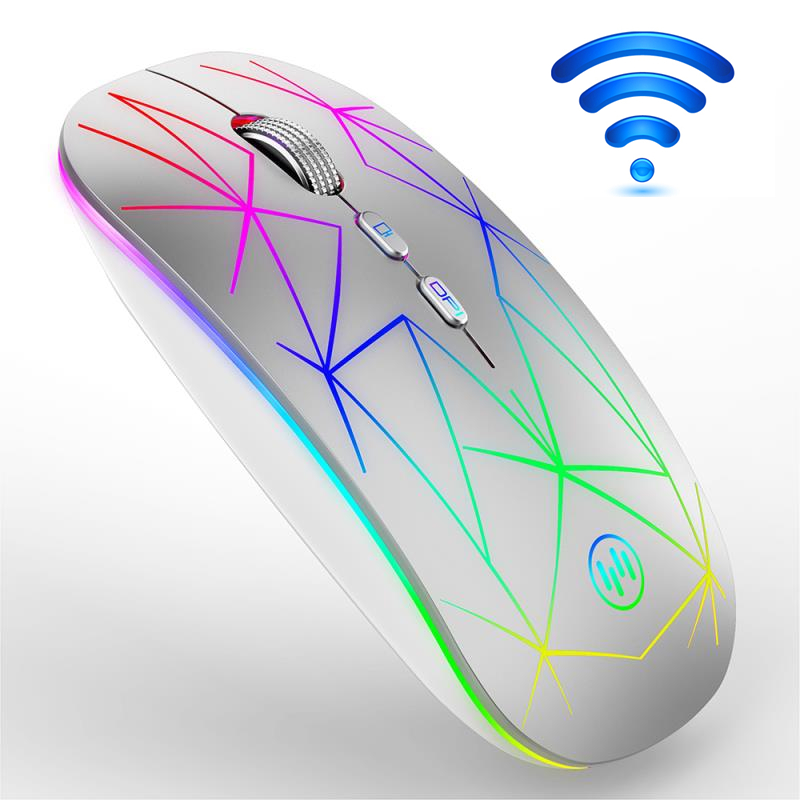 Rgb Bluetooth Muis Draadloze Muis Usb Computer Mui... – Vicedeal