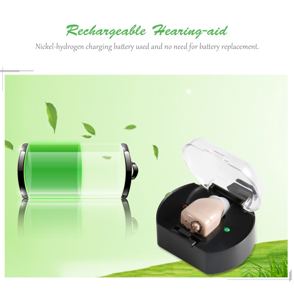 JZ-1088H2 Audiphone Rechargeable Hearing-aid Ampli... – Grandado