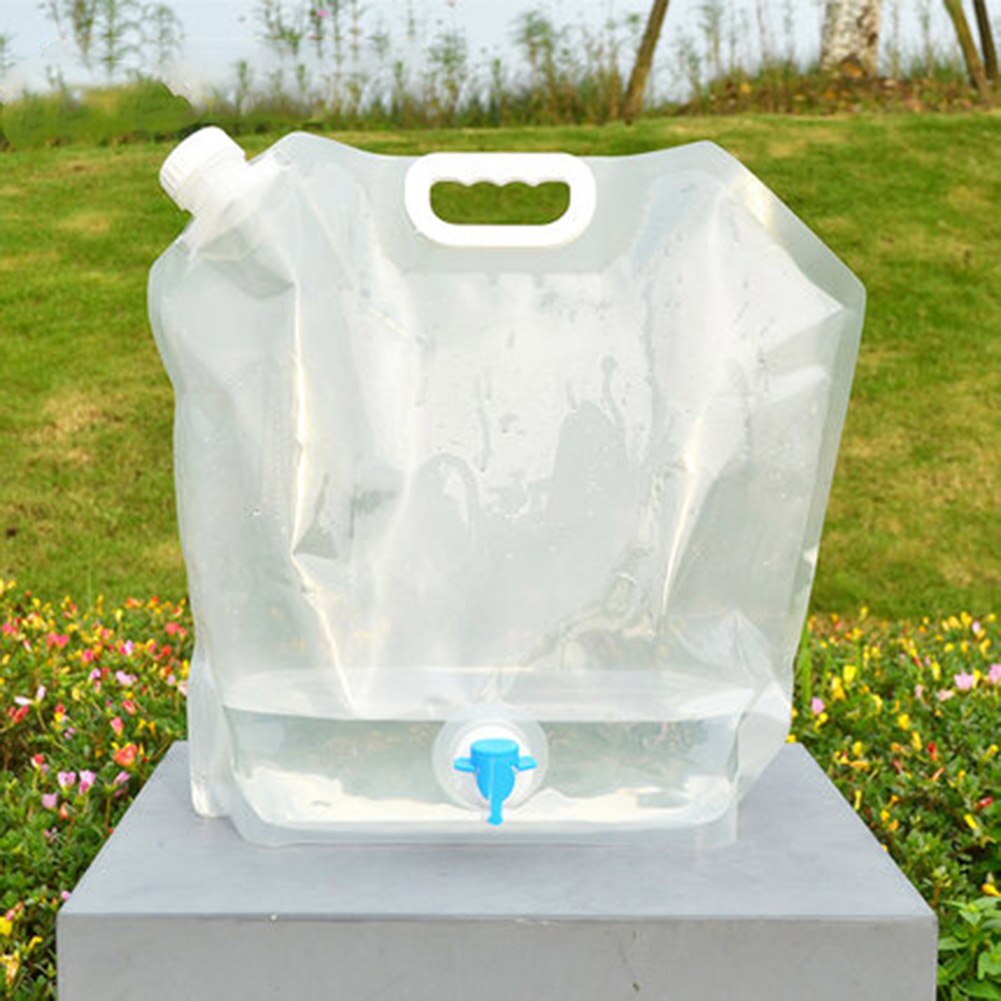 1/2/5pcs 5L/10L Portable Outdoor Water Bag Foldabl... – Grandado