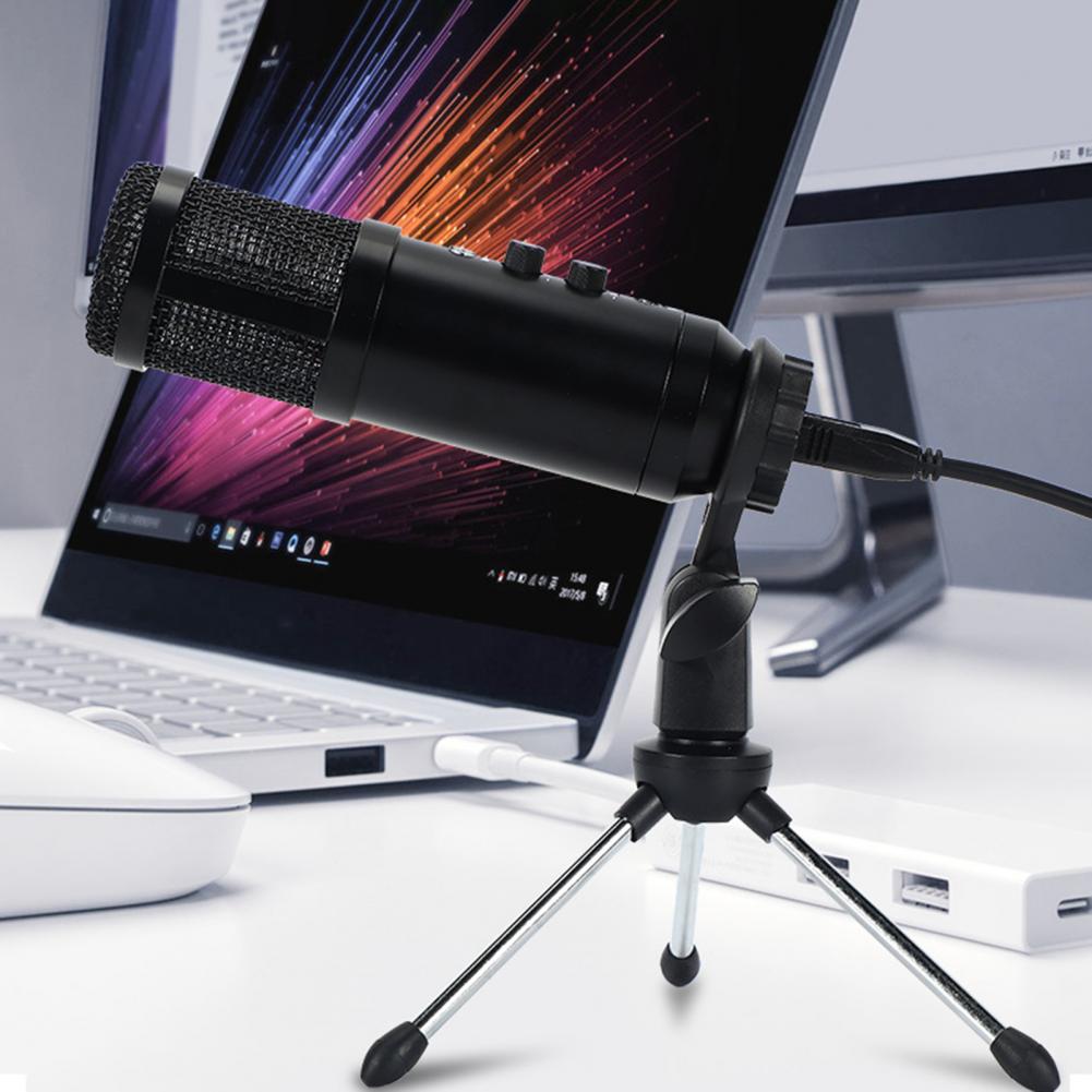 K3 USB Microphone Handheld HiFi Sound Black High S... – Grandado