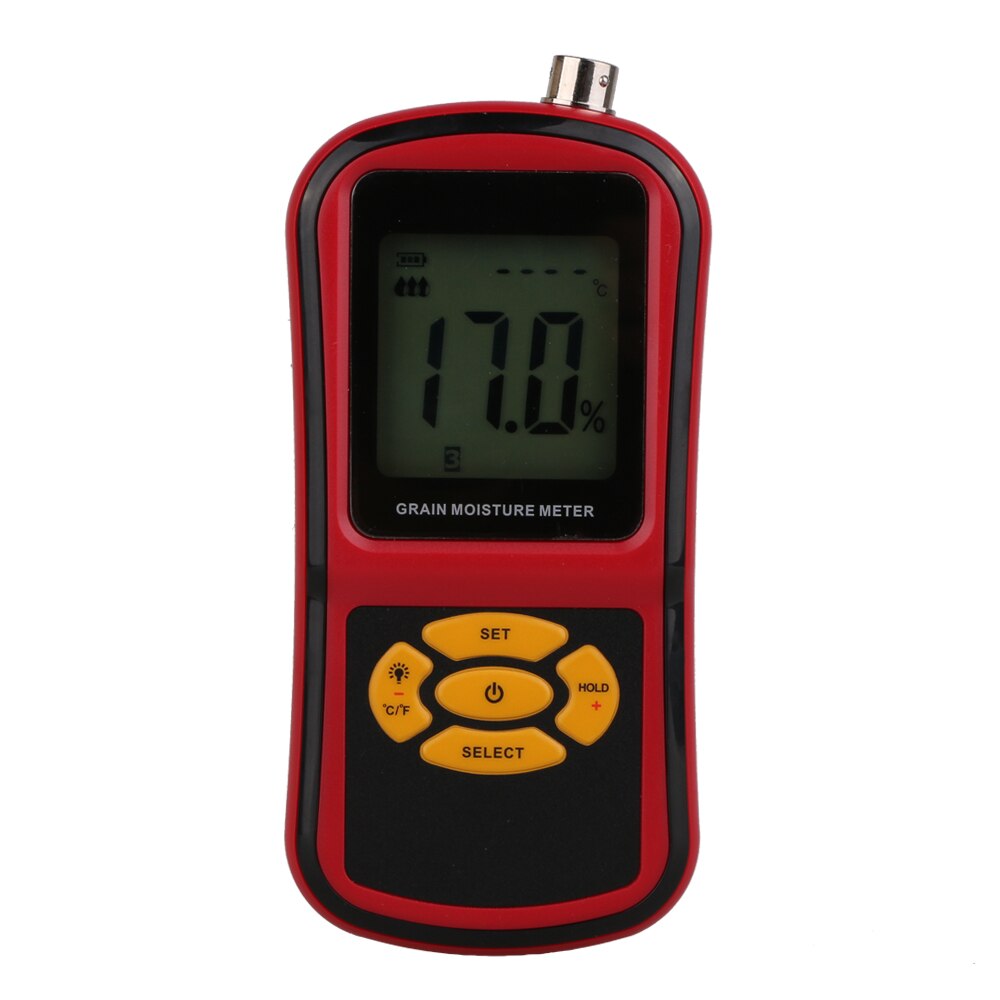 Digital LCD Grain Moisture Meter GM640 with Measur... – Vicedeal