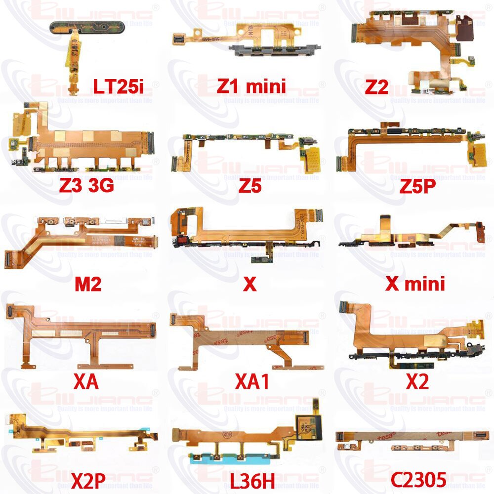 Power On/Off Knop Voor Sony Z1 Z2 Z3 Z5 Z5P M2 X M... – Grandado