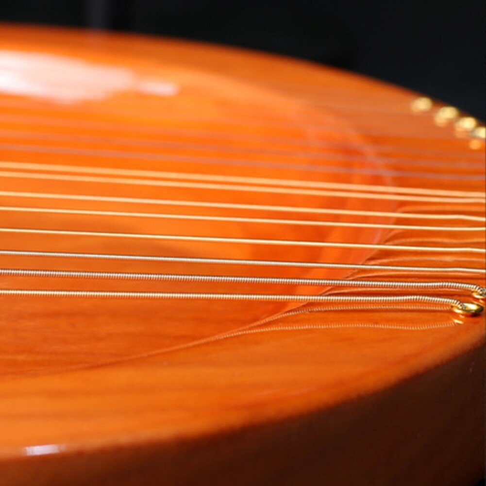 Lyre Harp 16 String Solid Mahogany With Tuning Wre... – Grandado