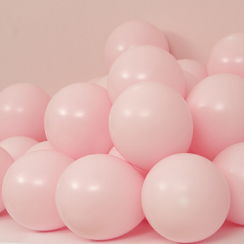 A lot Matte Pure Pink Balloons Wedding Decoration ... – Vicedeal