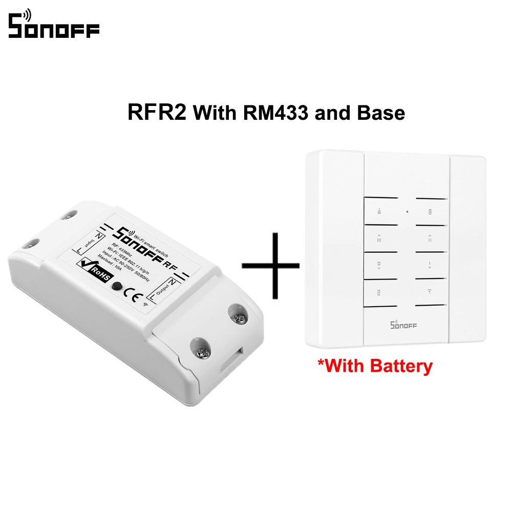 SONOFF-interruptor Itead RF R2 de 433Mhz, módulo d... – Grandado