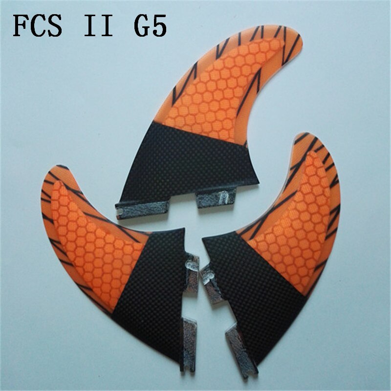 srfda surfboard fin FCS II G5 surf fins with fiber... – Grandado