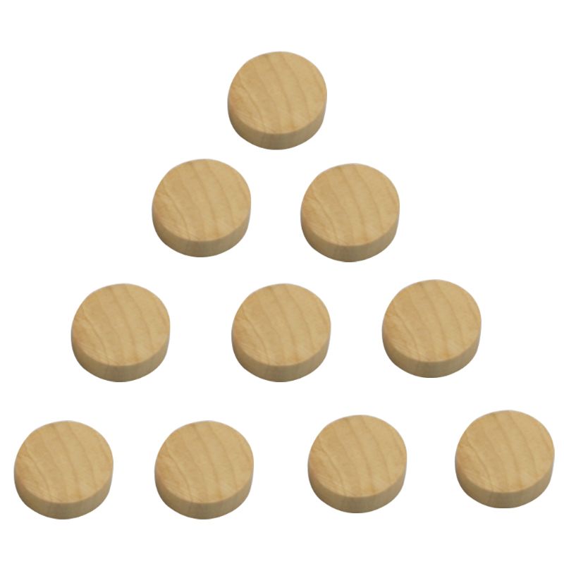 OOTDTY 10pcs Wooden Chess Pieces for Hockey Catapu... – Vicedeal