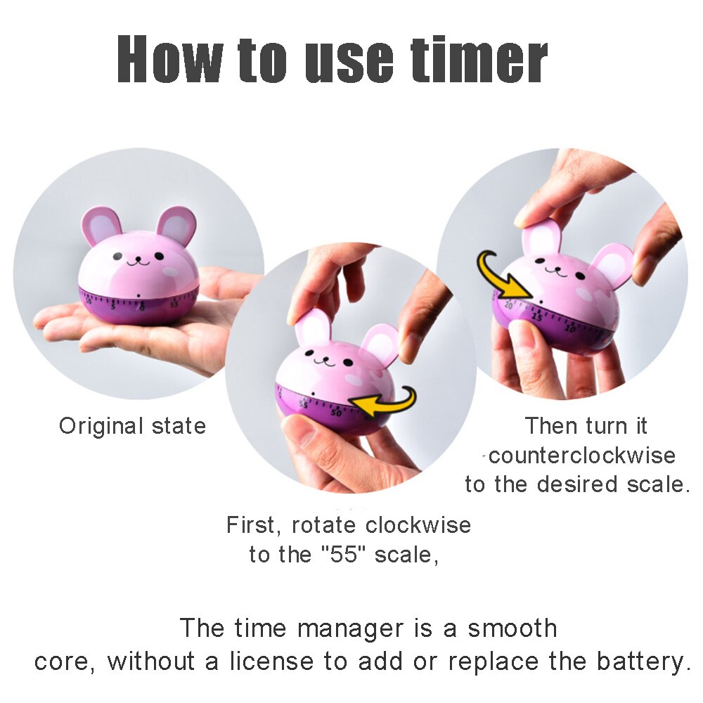 Kitchen Countdown 60 Minutes Mechanical Timers Hom... – Grandado