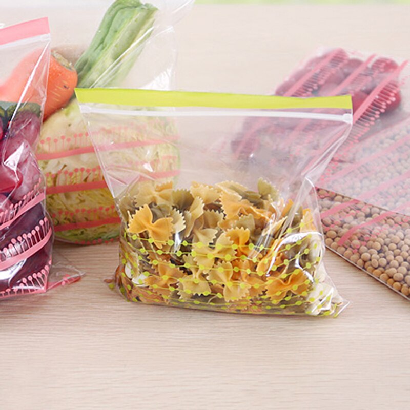 50PCS Reusable Fresh Zipper Bag Eco Friendly Seale... – Grandado