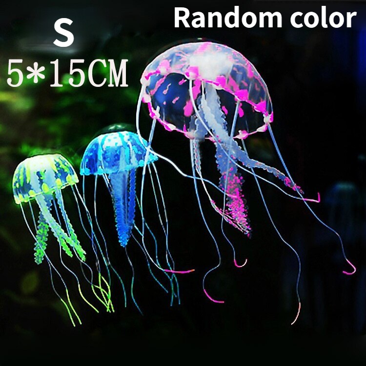 1PC Artificial Glowing Effect Jellyfish Fish Tank ... – Vicedeal