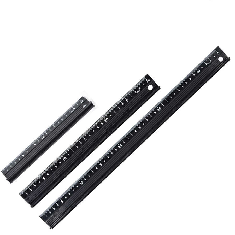 20/30/45cm Cutting Ruler L-Type Aluminum Alloy Mea... – Vicedeal