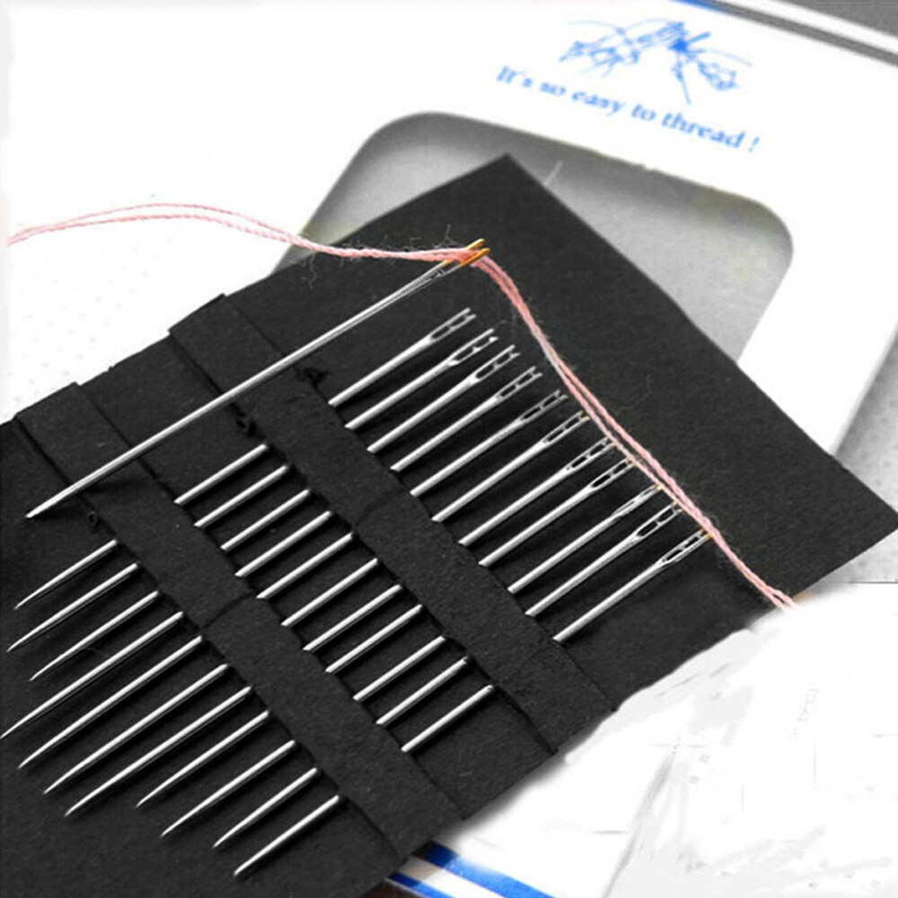 Useful 24x Hand Stitches Needles Self Threading Ea... – Grandado