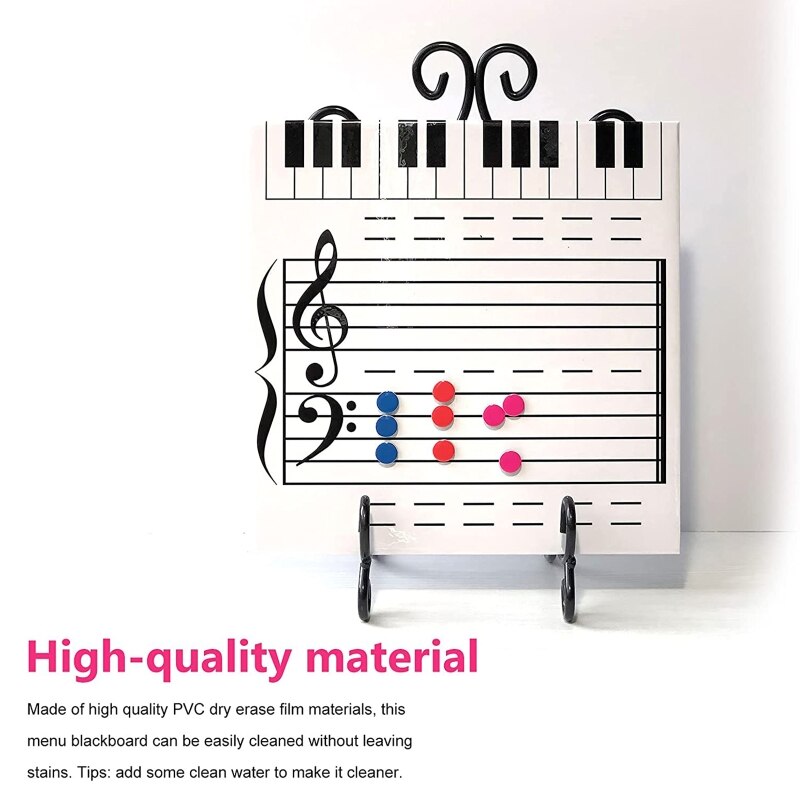 Magnetic Music Notation Whiteboard Teaching Aid In... – Grandado