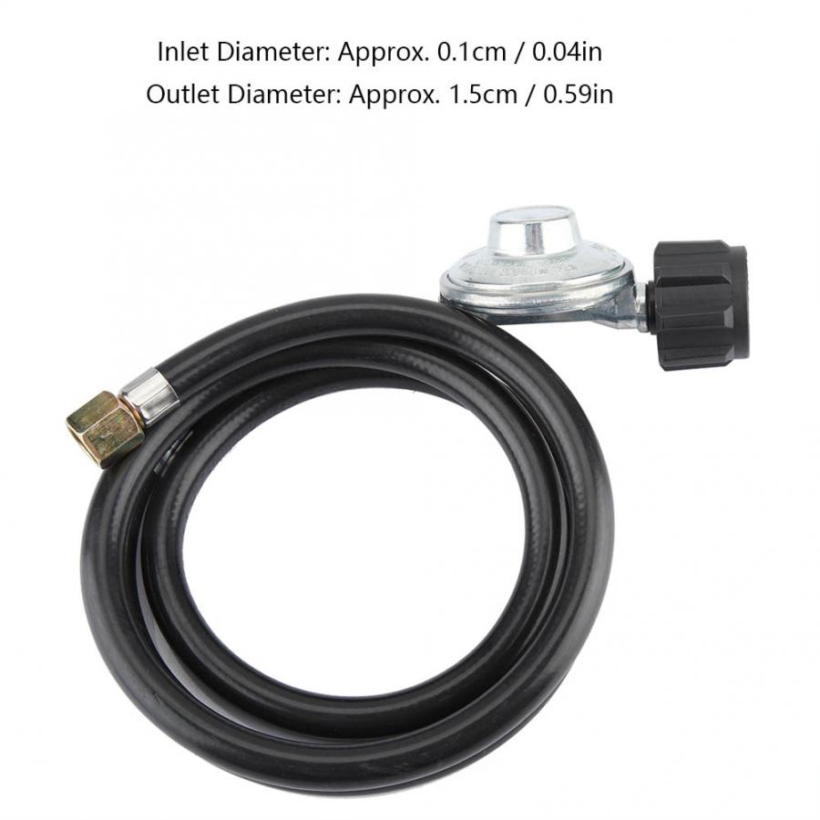 Propaan Gas Regulator Adapter Lage Druk Ventiel Me... – Grandado