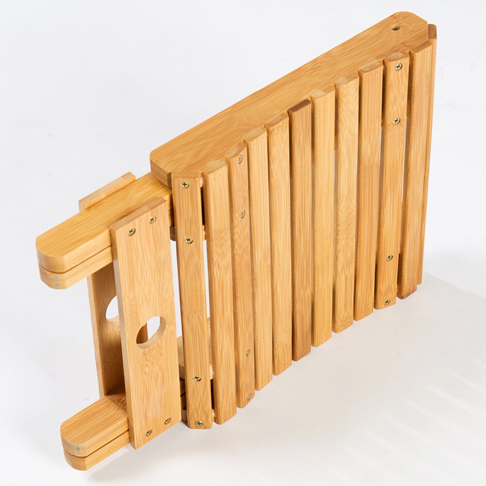 Natural Bamboo Folding Chair Folding Stool Portabl... – Grandado