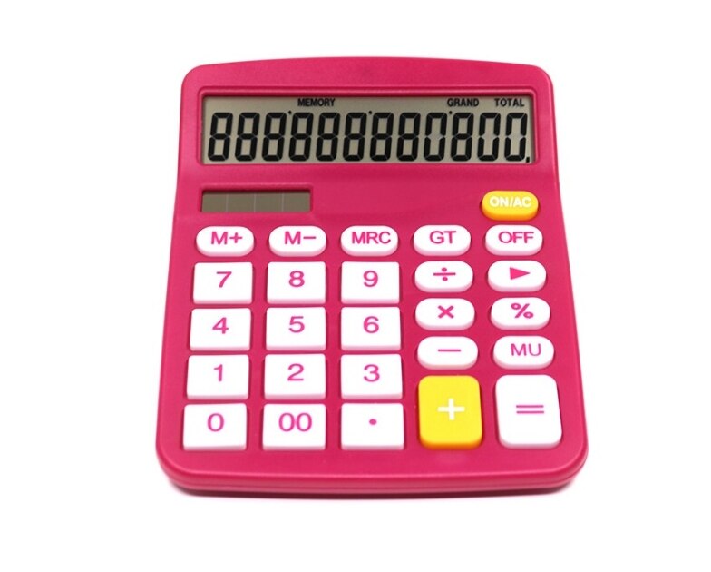 12 Digit Desk Calculator Large Buttons Financial B... – Grandado