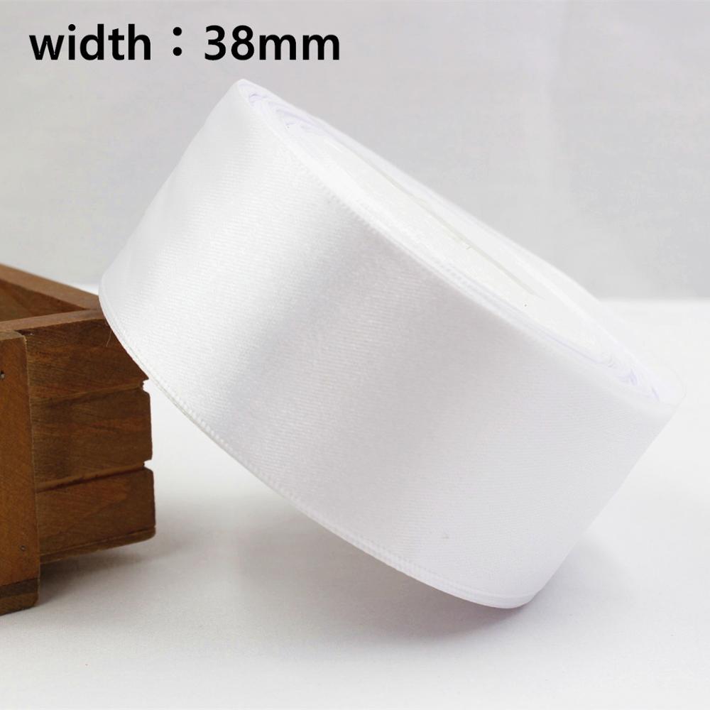 001, 25 m white silk ribbons decorate wedding ribb... – Vicedeal