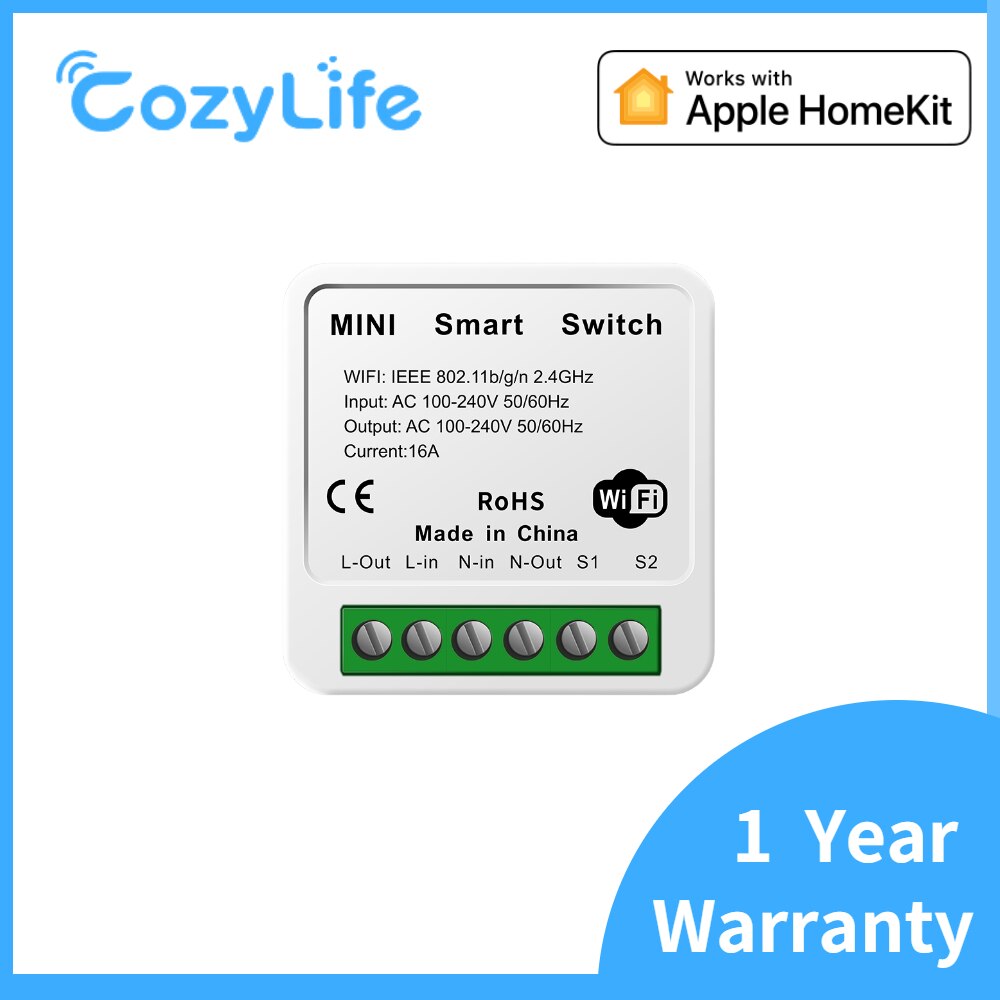 16a wifi smart switch modul gør-det-selv 2 -vejs k... – Grandado