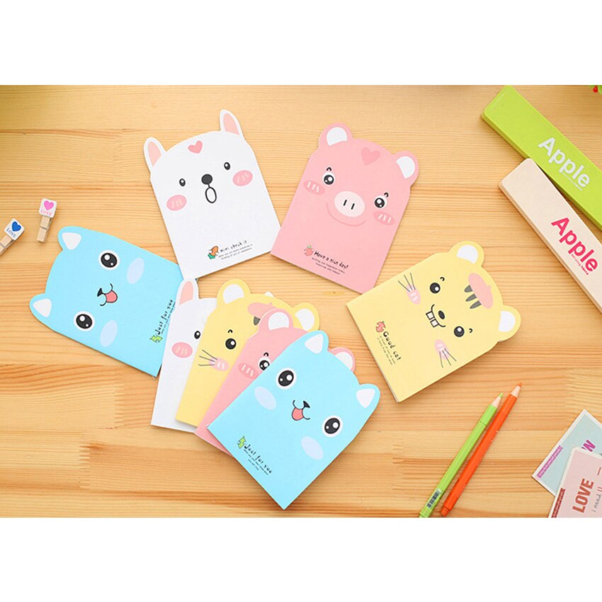 1pc/lot Strange Pig Colorful MINI writing notebook... – Grandado