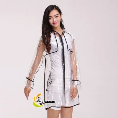 Personality Waterproof EVA Transparent Poncho Wome... – Vicedeal