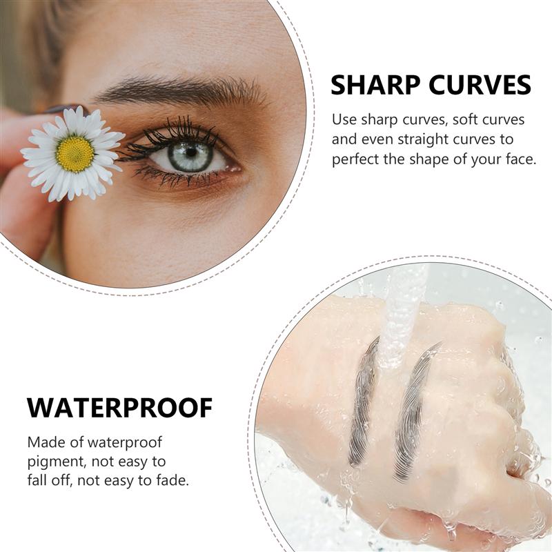 9 Sheets Eyebrows Sticker False Eyebrows Tattoos T... – Vicedeal