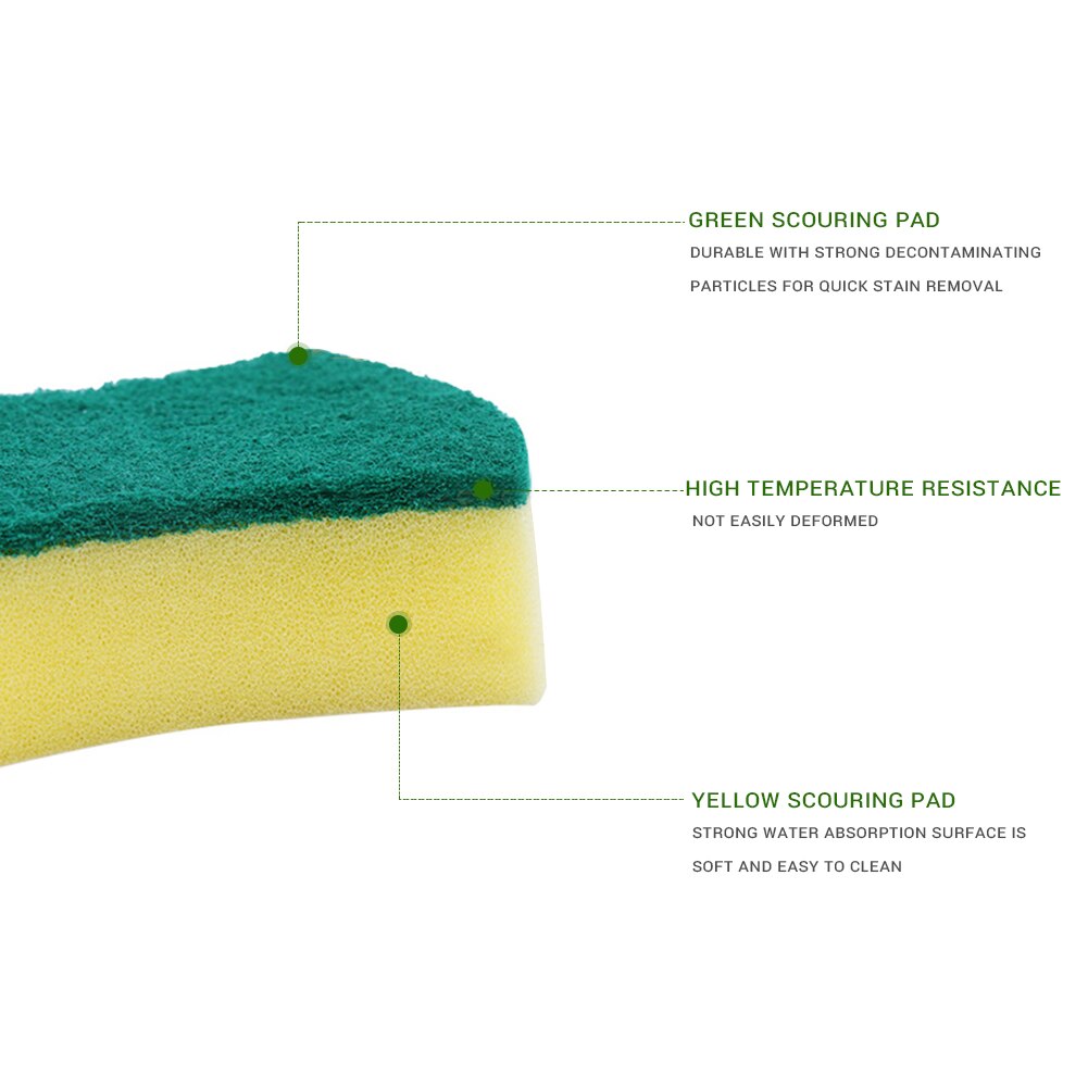 20pcs Sponge Eraser Yellow Melamine Magic Sponge N... – Grandado