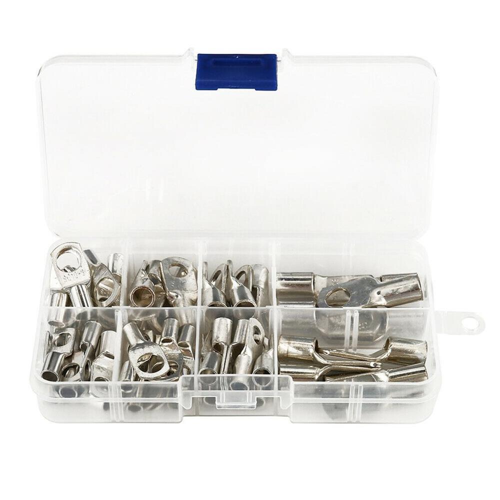 60pcs Assorted Car Auto Copper Ring Lug Terminal W... – Grandado