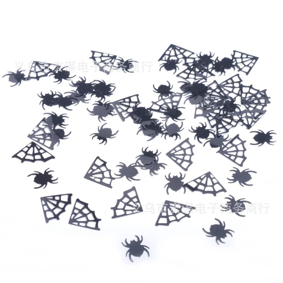 Halloween cobweb spider 15grams Acrylic Sequins PV... – Grandado