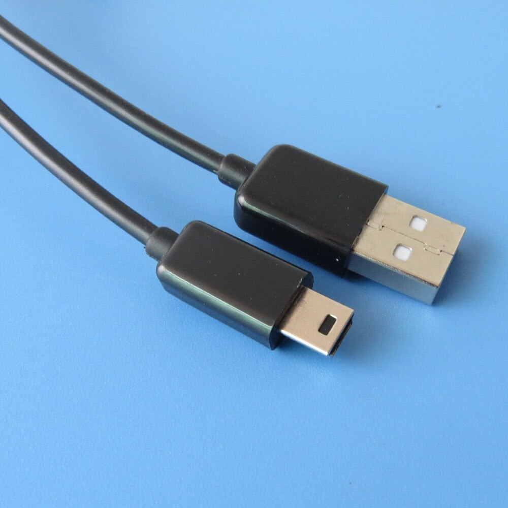 USB 2.0 Type A To Mini B 5-Pin Male Cable 1meter – Vicedeal