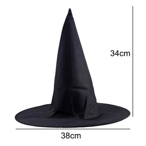 Adult Women Black Witch Hat Pointy Cap Halloween P... – Vicedeal