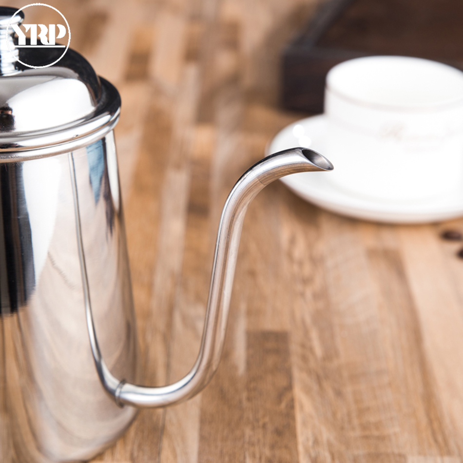 YRP 650ML Stainless Steel Coffee Drip Kettle Long ... – Vicedeal