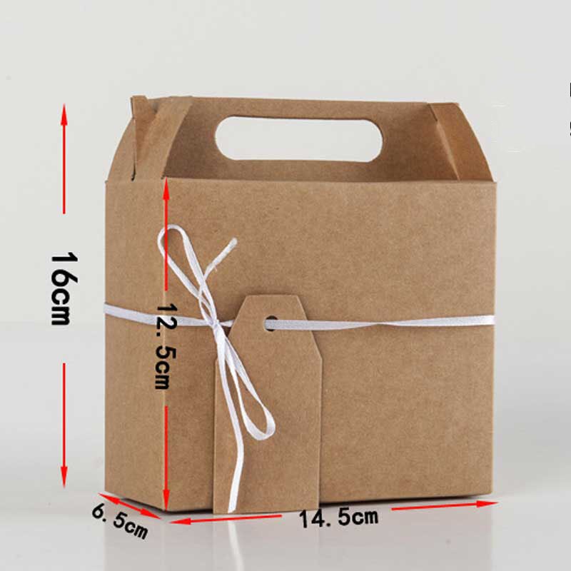 5Pc Big bag with handles Box food cake Candy Boxes... – Grandado