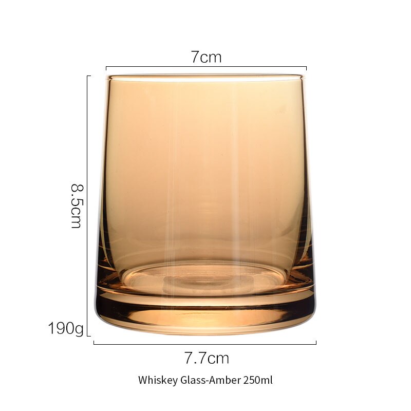 Colorful Glass, Household Whiskey Glass, Cold Wate... – Vicedeal