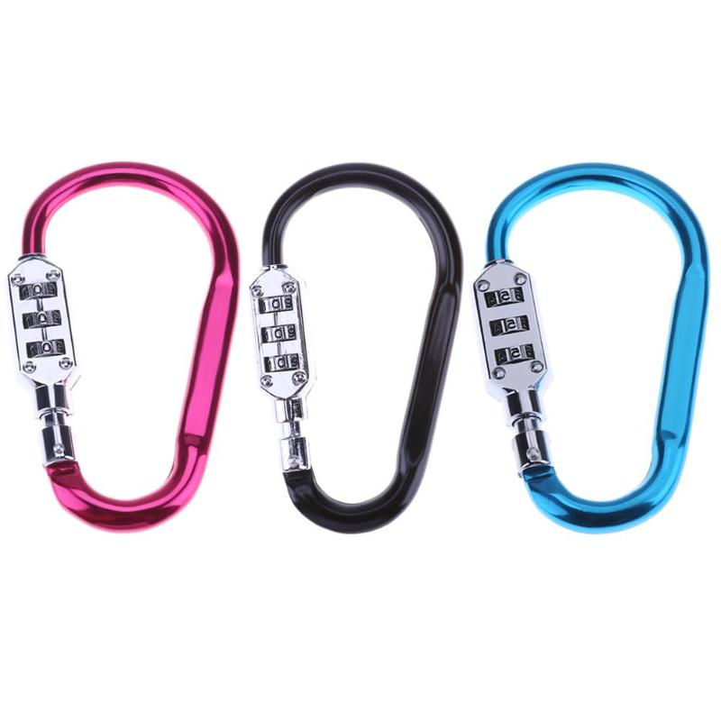 Metal Handy Helmet Lock Combination Outdoor Climbi... – Grandado