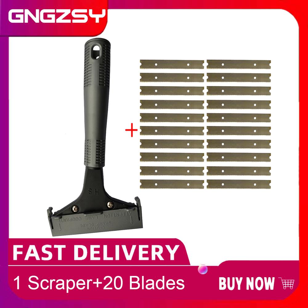 Grattoir à lames pour sol, 20 pièces, nettoyeur de... – Grandado