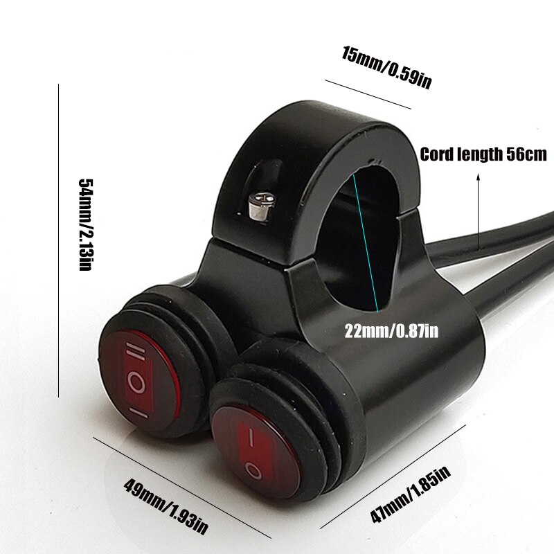 7/8'' 22mm Motorcycle Aluminum Alloy Handl... – Grandado