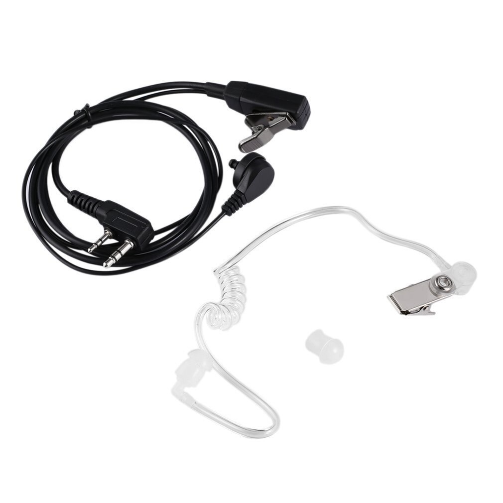 2 Pin Two Way Radio PTT Air Tube Earphone Headset ... – Grandado