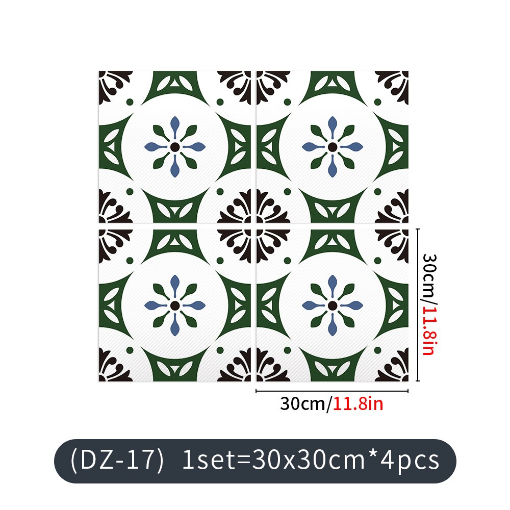 Nordic Style INS Adhesive Kitchen Bathroom Art Wal... – Grandado