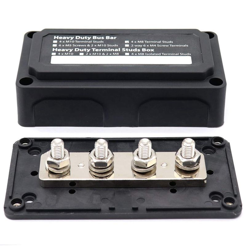 DC 48V 300A 4 Terminal Studs Busbar Power Distribu... – Grandado