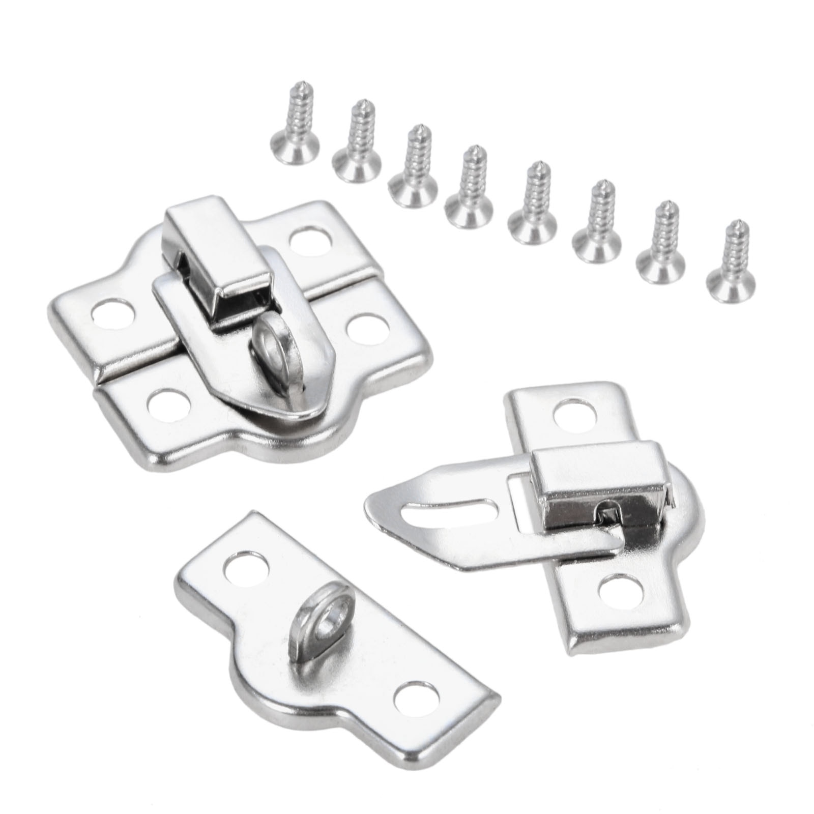 20/10pcs Silver Box Latch Lock Clasps Alloy Toggle... – Grandado