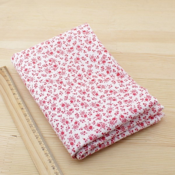 7pcs Red Cotton Patchwork Fabric Bundle For DIY Se... – Vicedeal